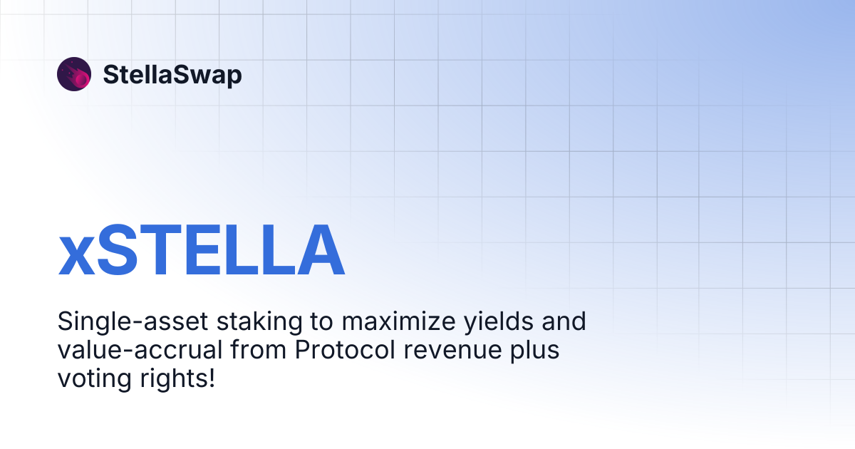 xSTELLA | StellaSwap